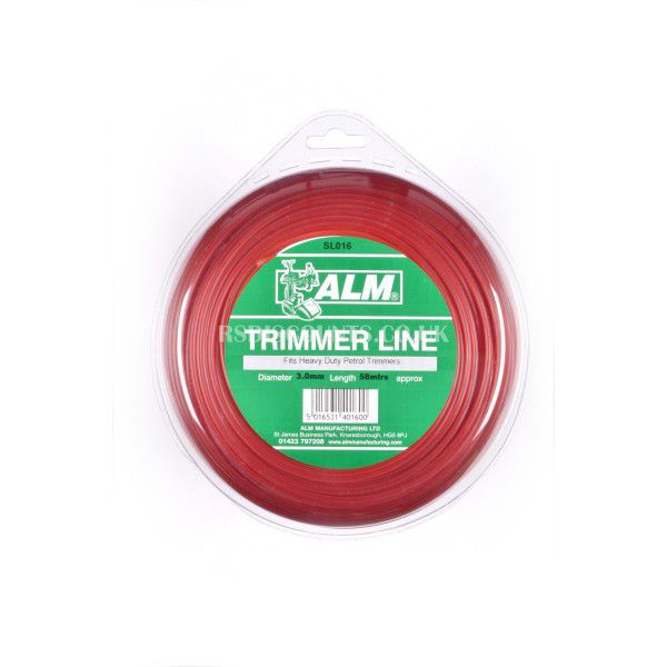Alm Sl016 Round Trimmer Line (55m X 3.0mm) SL016 from Spare Parts World