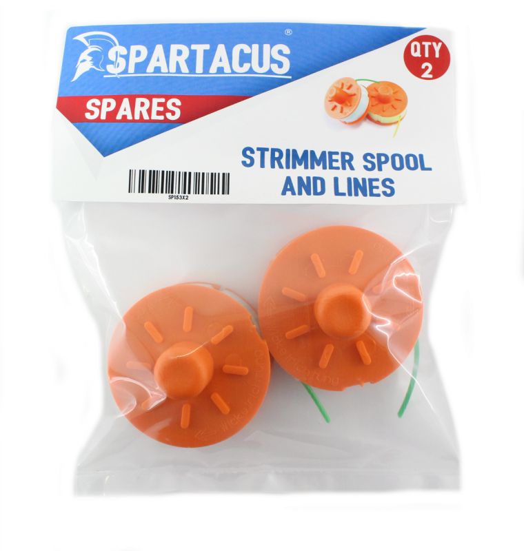 Spartacus Sp153 Trimmer Spool & Line - Pack Of 2 SP153X2 from Spare ...