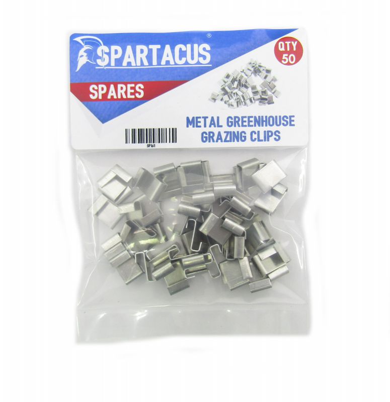 Spartacus Sp161 Z' Greenhouse Lap Clips (pk 50) SP161 from Spare Parts ...