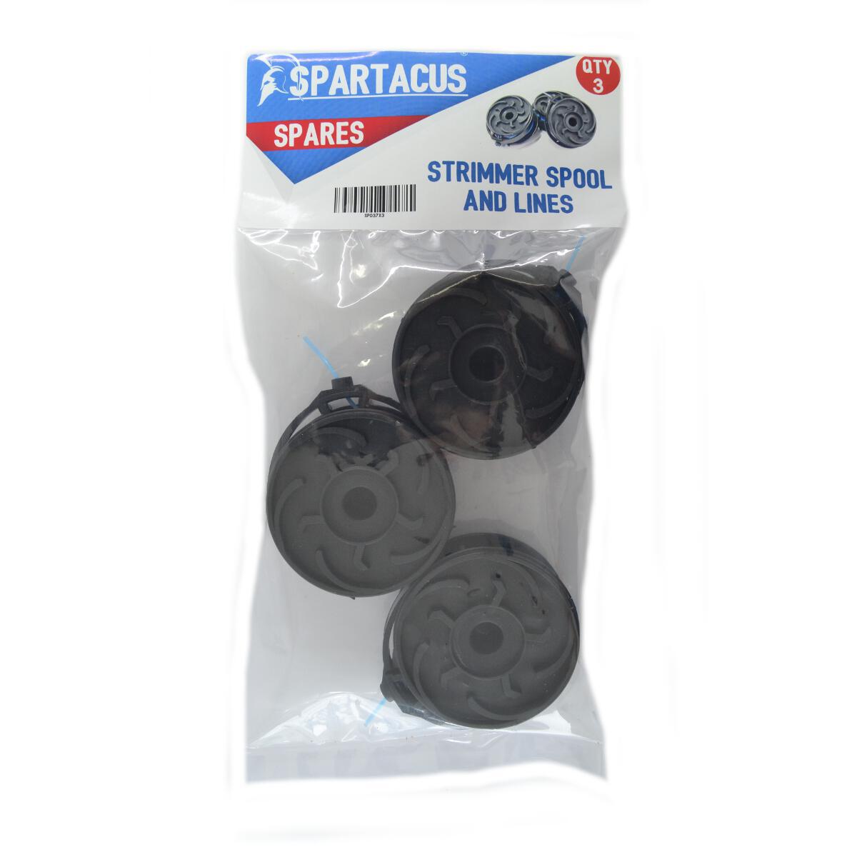 Spartacus Sp037 Trimmer Spool & Line - Pack Of 3 SP037X3 from Spare ...