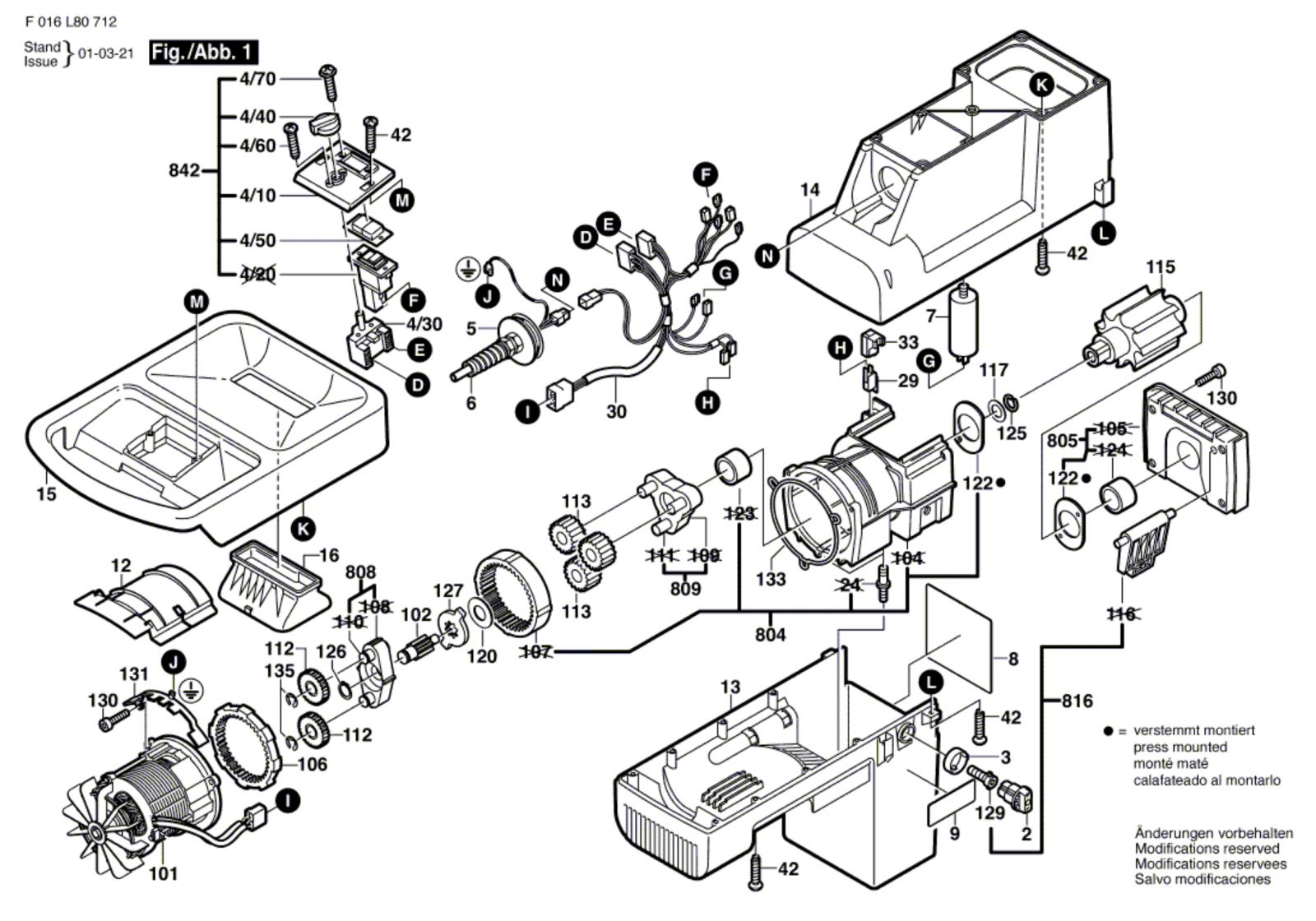 Atco F 016 L80 712 2000 Chopper Garden Shredder 2000 Spare Parts SPARE ...