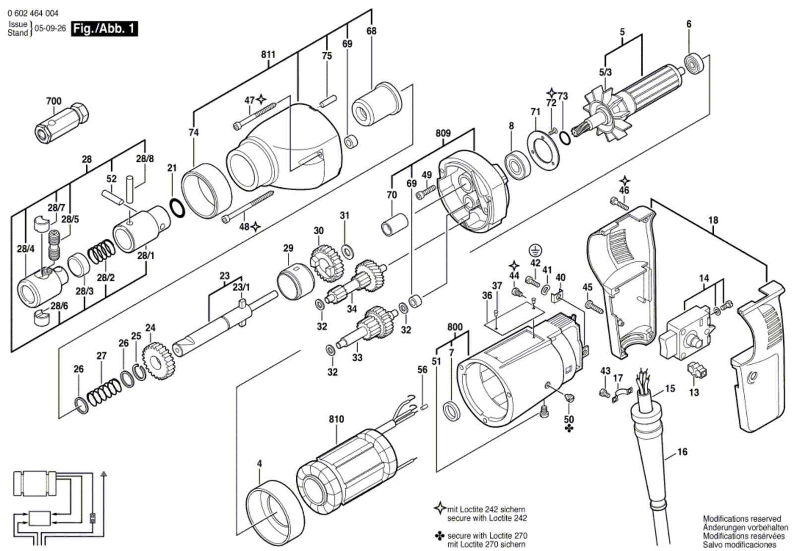 Bosch 0 602 464 018 ---- High Frequency Tapper Spare Parts SPARE ...