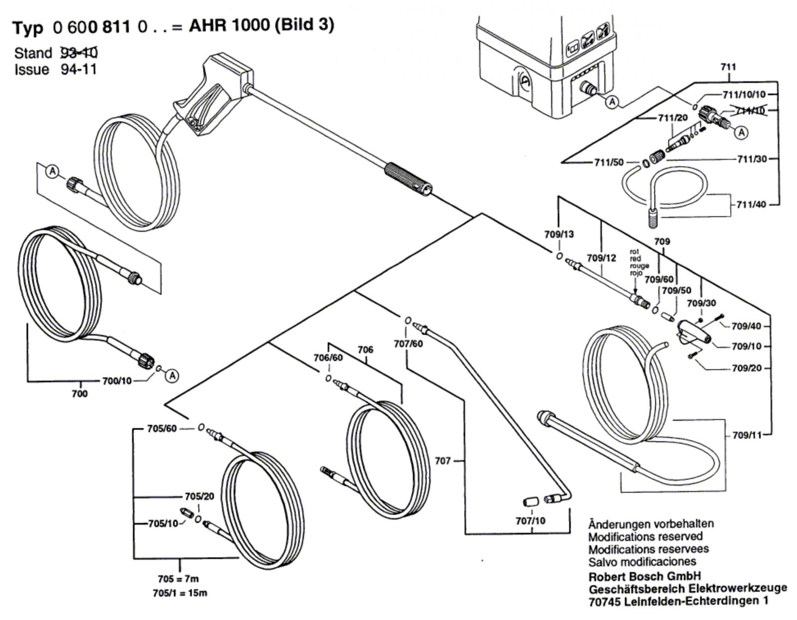Bosch 0 600 811 003 Ahm-38g Lawnmower Spare Parts SPARE_0600811003 from ...