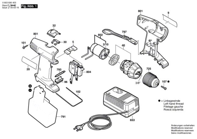 Bosch 0 603 936 467 Psr 14,4 Ves 2 Cordless Screw Driver 14.4 V / Eu ...