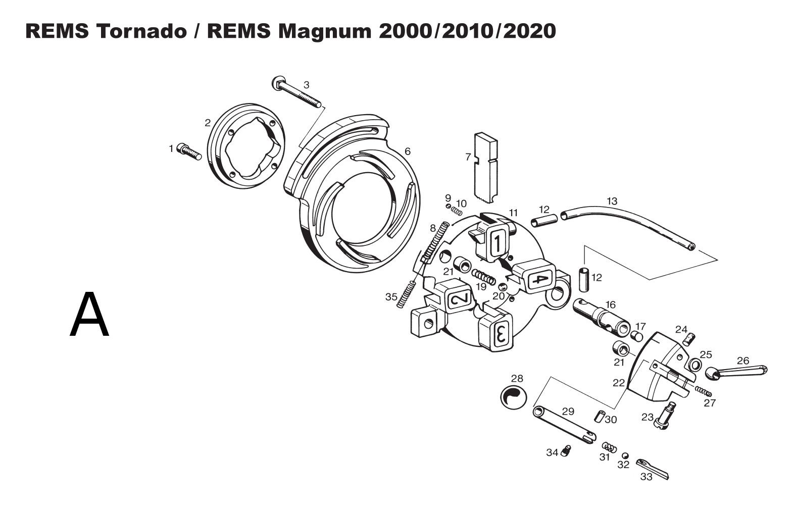 Rems Magnum Series Spare Parts SPARE_Magnum_Series from Spare Parts World