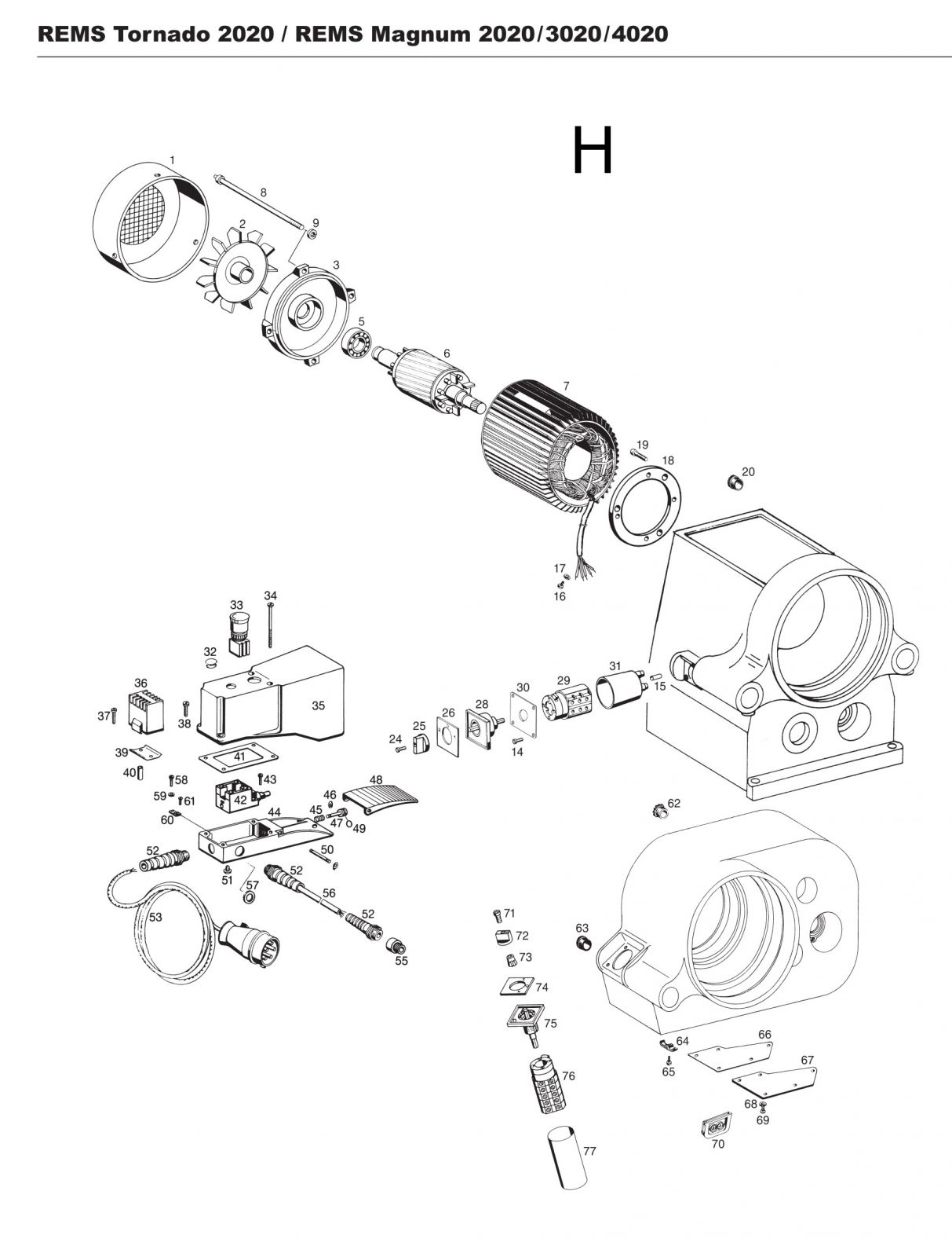 Rems Magnum Series Spare Parts SPARE_Magnum_Series from Spare Parts World