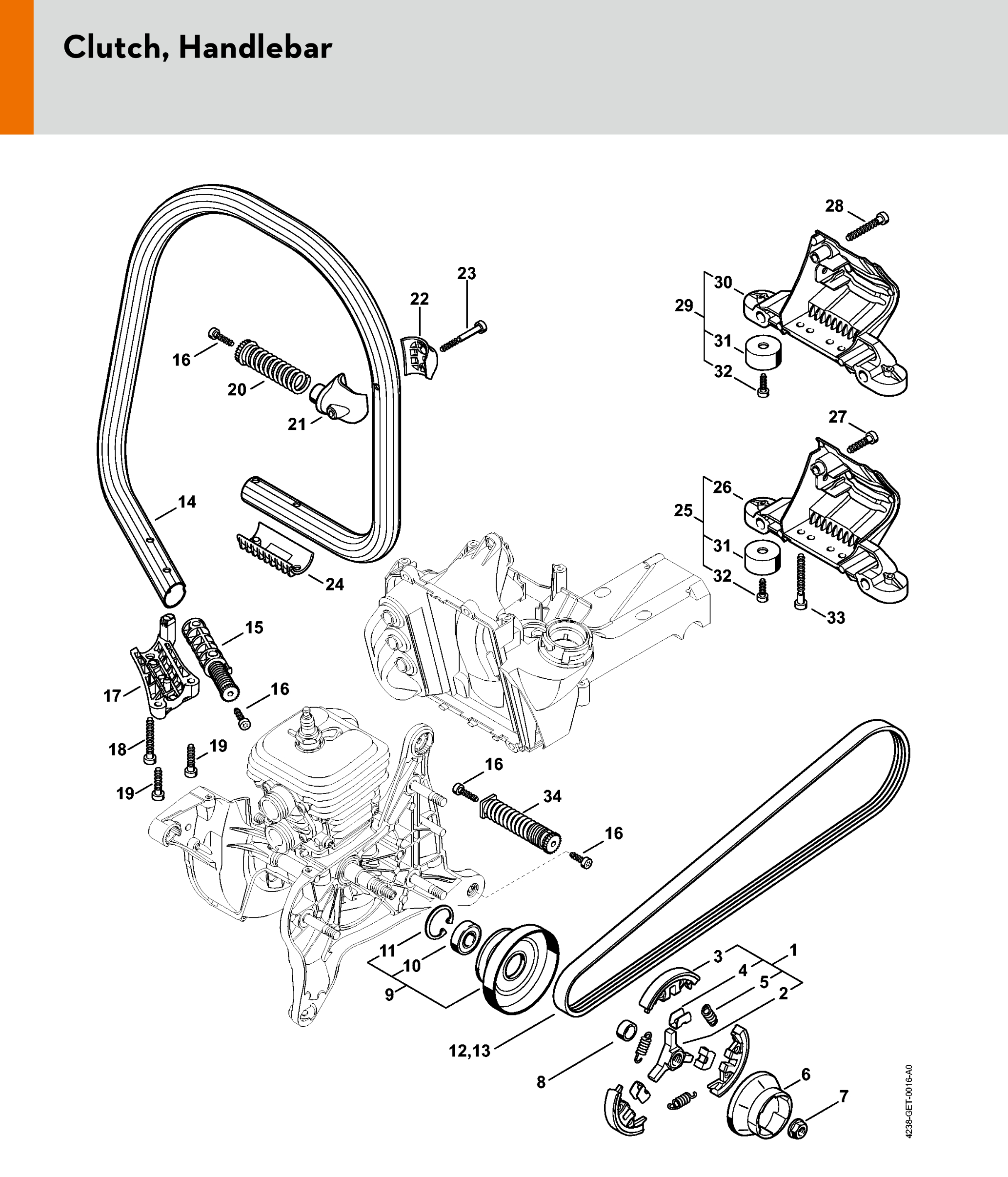 Stihl Ts 410 Cut-off Machines Ts Spare Parts SPARE_TS410 from Spare ...