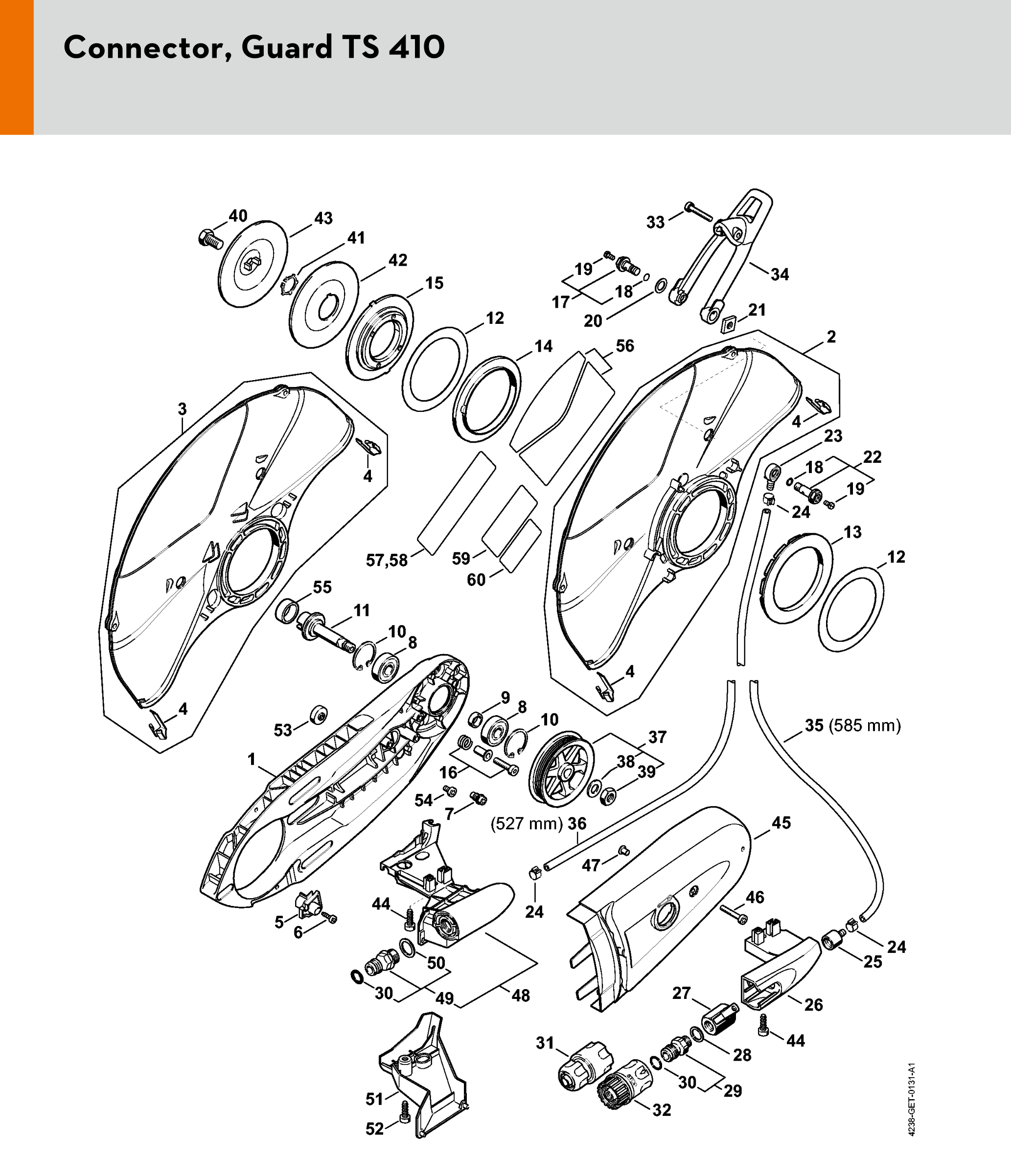 Stihl Ts 410 Cut-off Machines Ts Spare Parts SPARE_TS410 from Spare ...