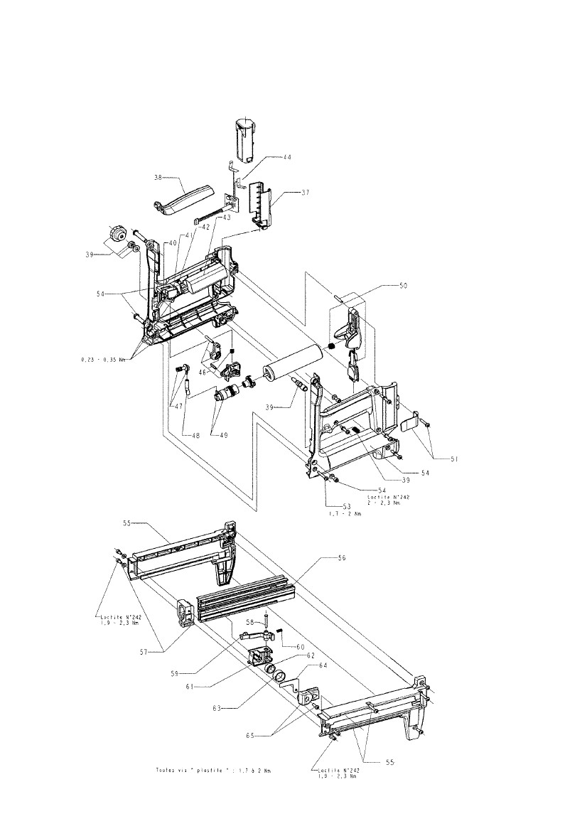 Paslode Pulsa 700e / 700p Spit Nail Gun SPARE_PULSA700 from Spare Parts ...