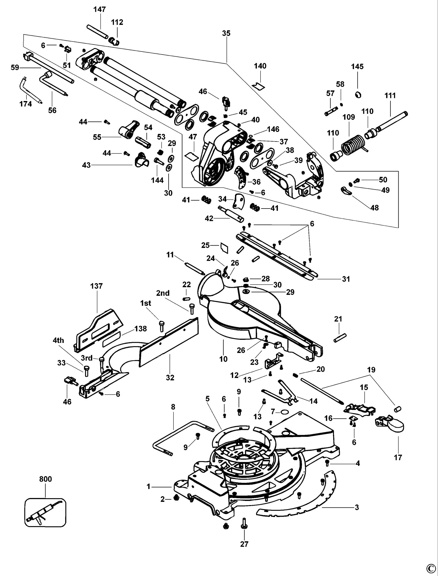 Dw712 miter saw store